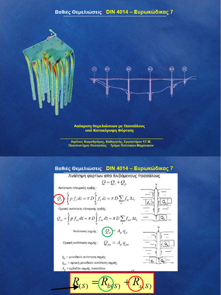 ECM 05 Piles Din4014 | PDF