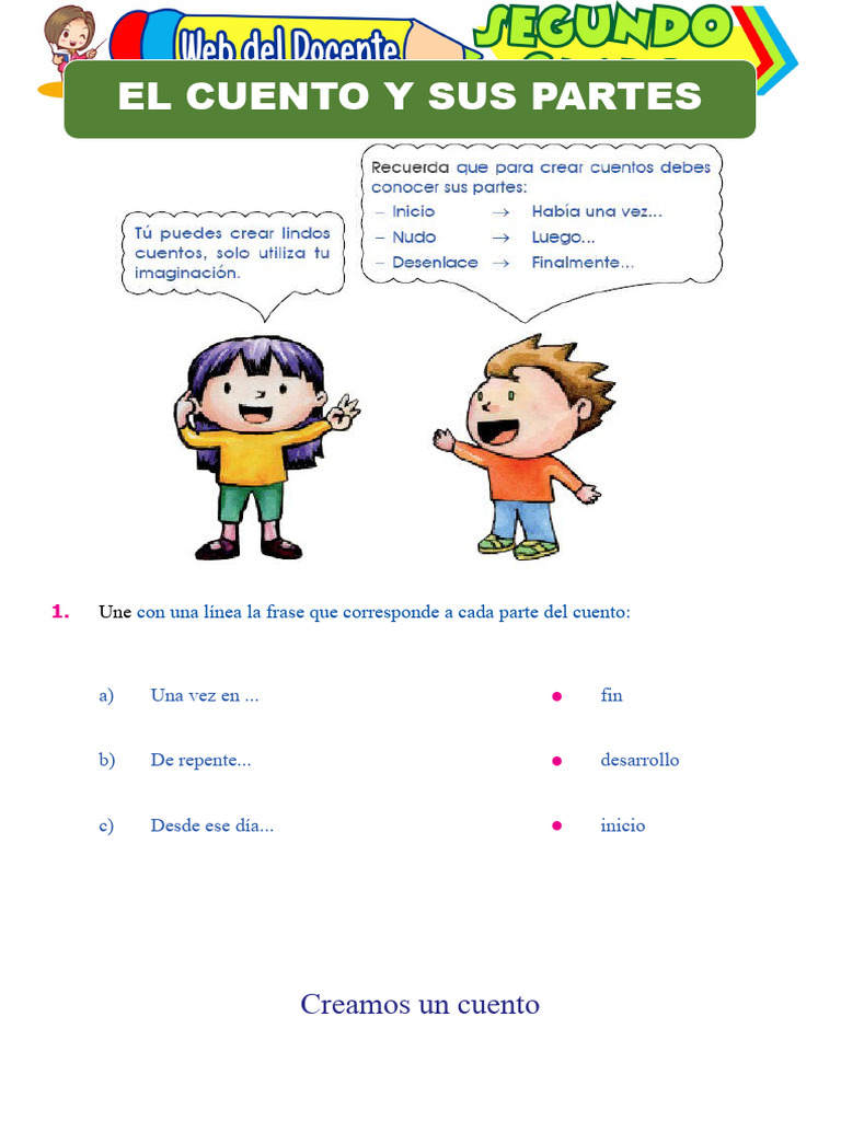 El Cuento y Sus Partes | PDF