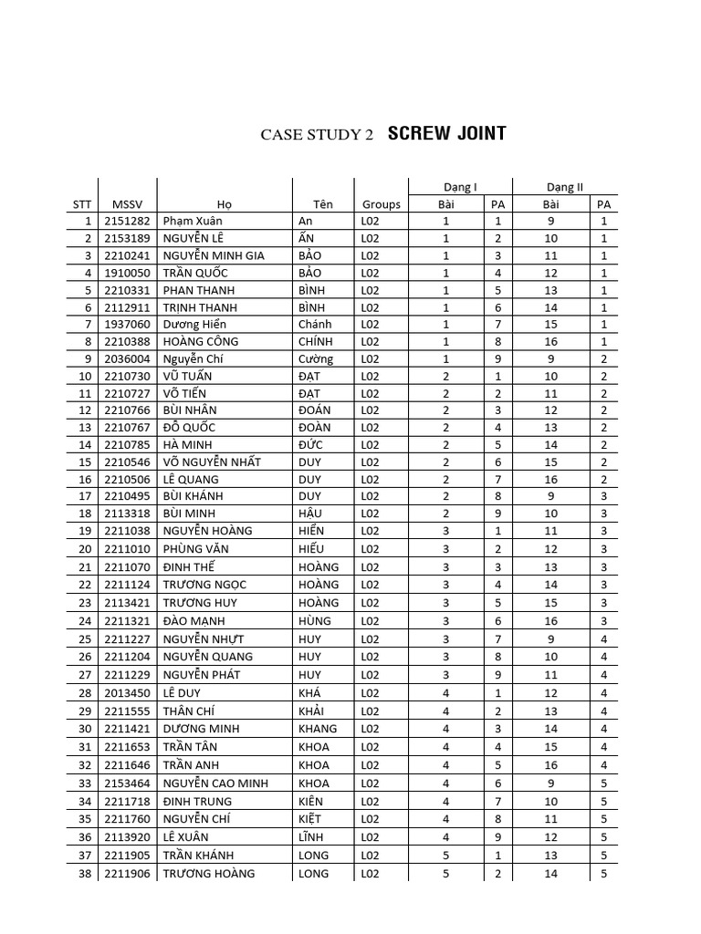 2024.04.29 Screw Joint - L02 | PDF