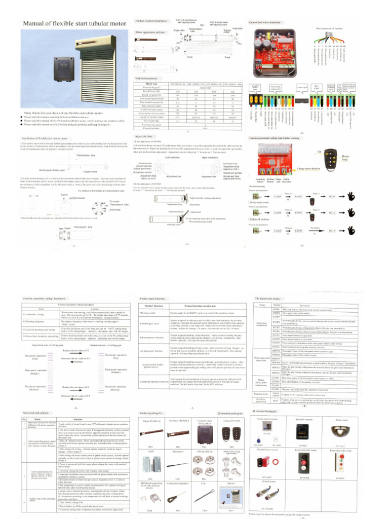 Modul Rolling Door | PDF