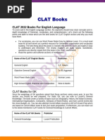 CLAT Syllabus - Origin CLAT | PDF