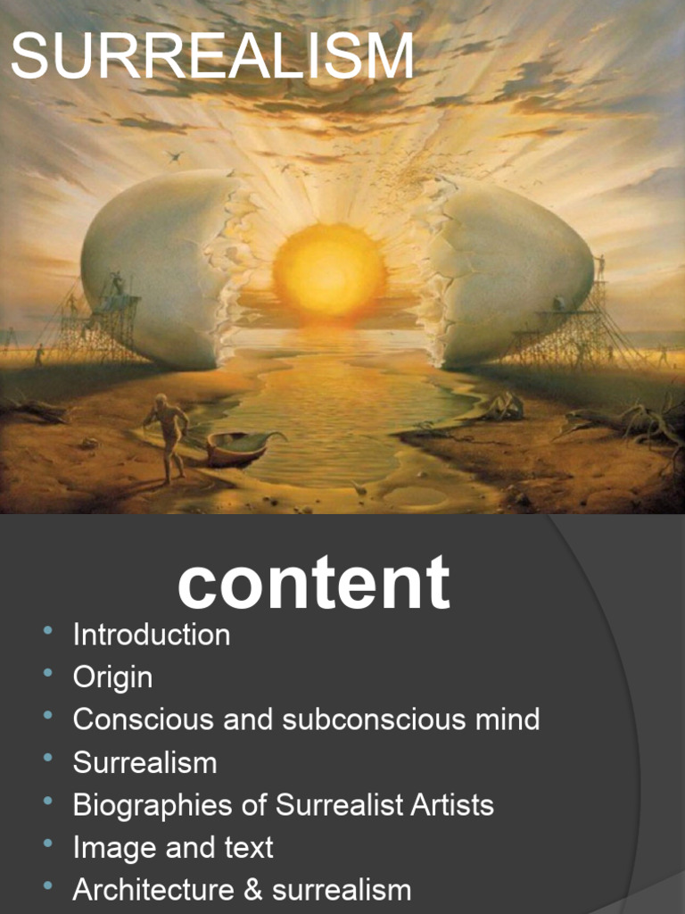 Surrealism Powerpoint | PDF | Surrealism | Salvador Dalí