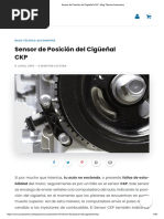 Guía de Reparación Sensor CKP | PDF | voltaje | Sensor