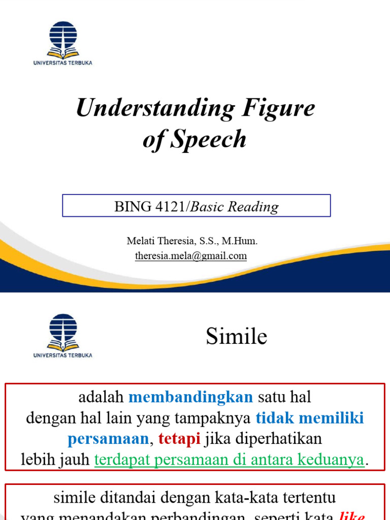 Gaya Bahasa: Simile, Metafora, dan Lainnya | PDF