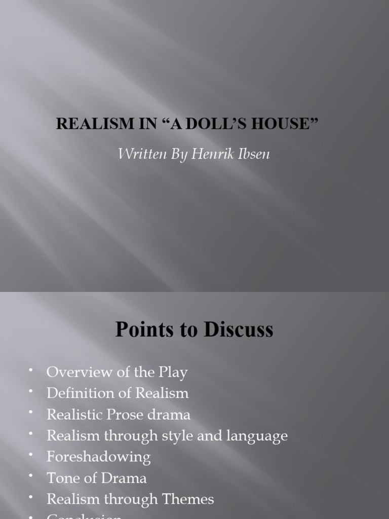 Waliha Khan BSE-2023 | PDF | Realism (Arts) | A Doll's House