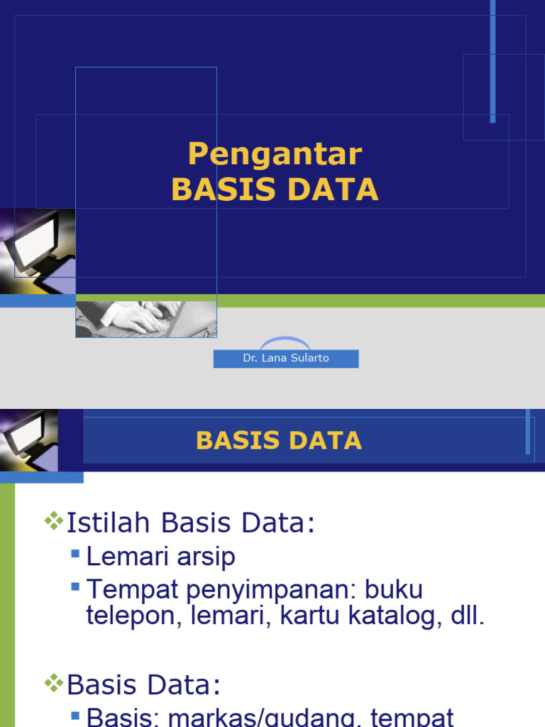 06 Pengantar Basis Data | PDF