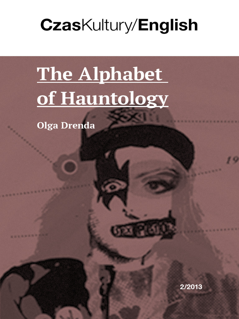 The Alphabet of Hauntology | PDF