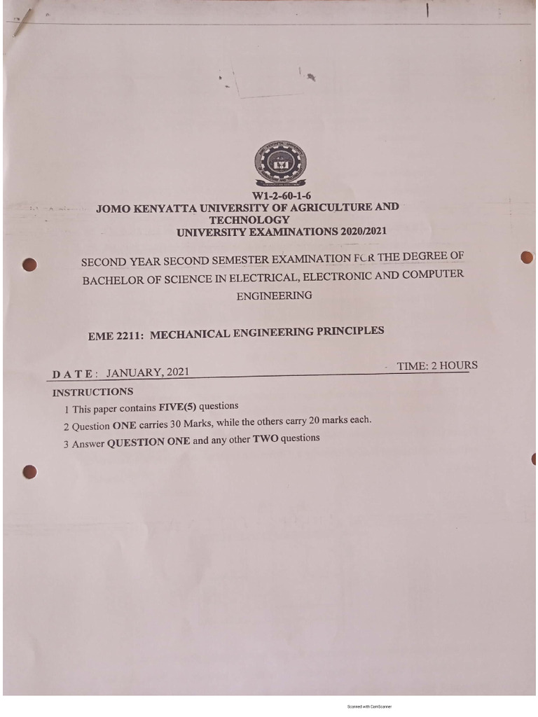 Mechanical Engineering Principles-1-1 | PDF