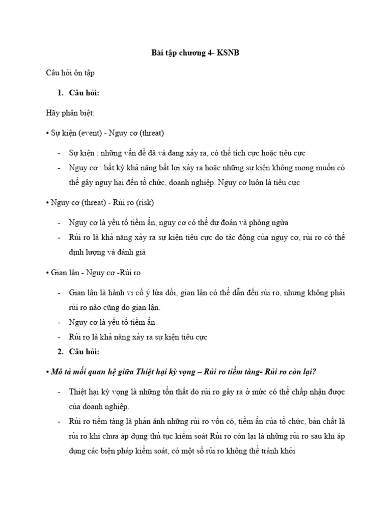 Kiemtraontap C4 KSNB Ais | PDF