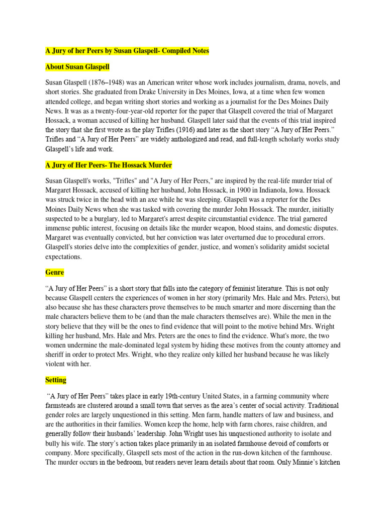 Jury of her peers | PDF