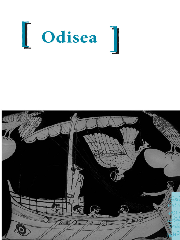 La Odisea: Canto I y su Contexto | PDF | Agamenón | Aquiles