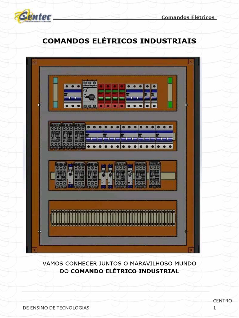Comandos Eletricos Industrial | PDF | Motor elétrico | Fusível (elétrico)