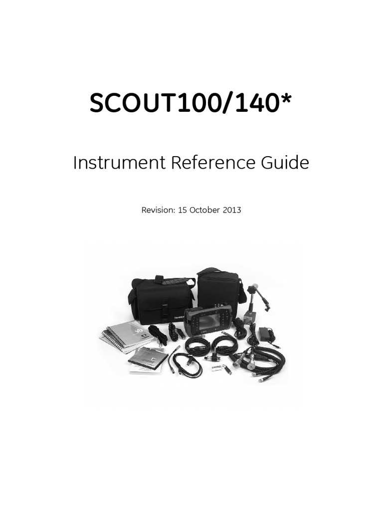 SCOUT Instrument Reference Guide | Download Free PDF | Usb | Usb Flash Drive
