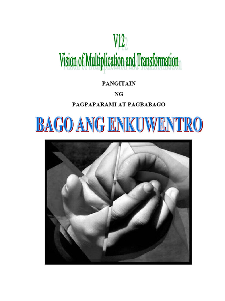 01 PRE - ENCOUNTER - LESSON (Tagalog) | PDF