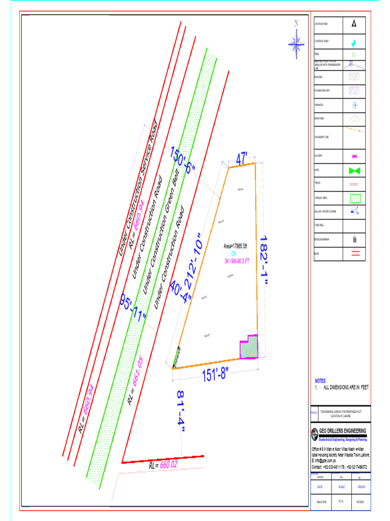 051topo CH Anwar SB Plot Survey | PDF