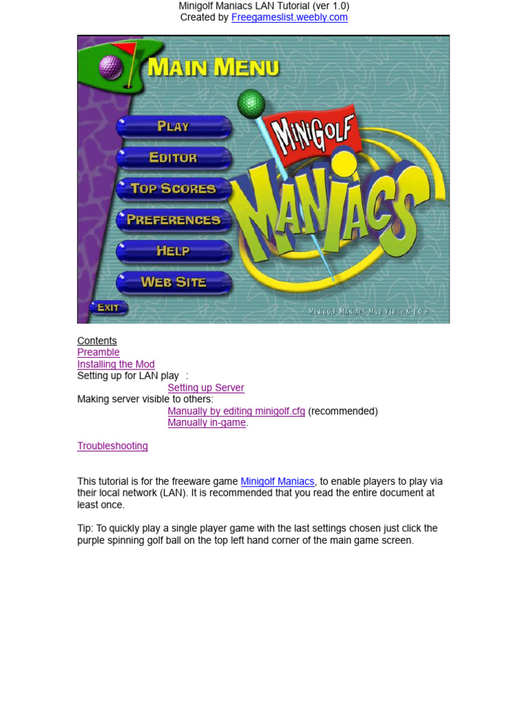 MGM LAN Tutorial | PDF | Computer File | Port (Computer Networking)