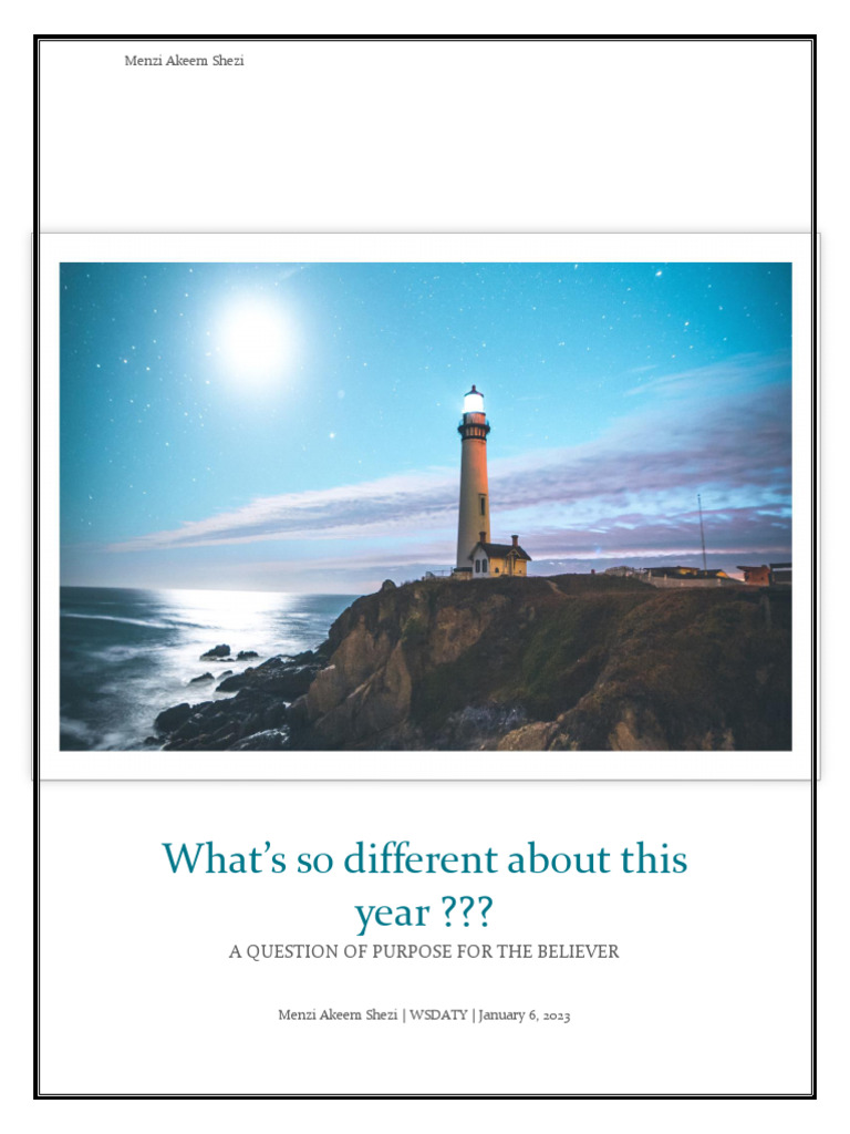 WSDATY - Menzi Akeem Shezi | PDF | Jesus | Saint Peter