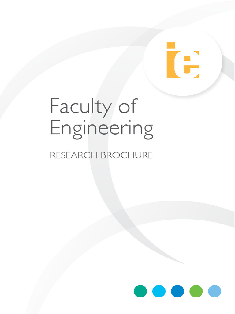 Engineering Research Brochure Overview | PDF | Meerkat | Engineering