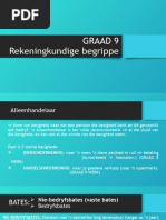 Algemene Grootboek Rekeninge | PDF