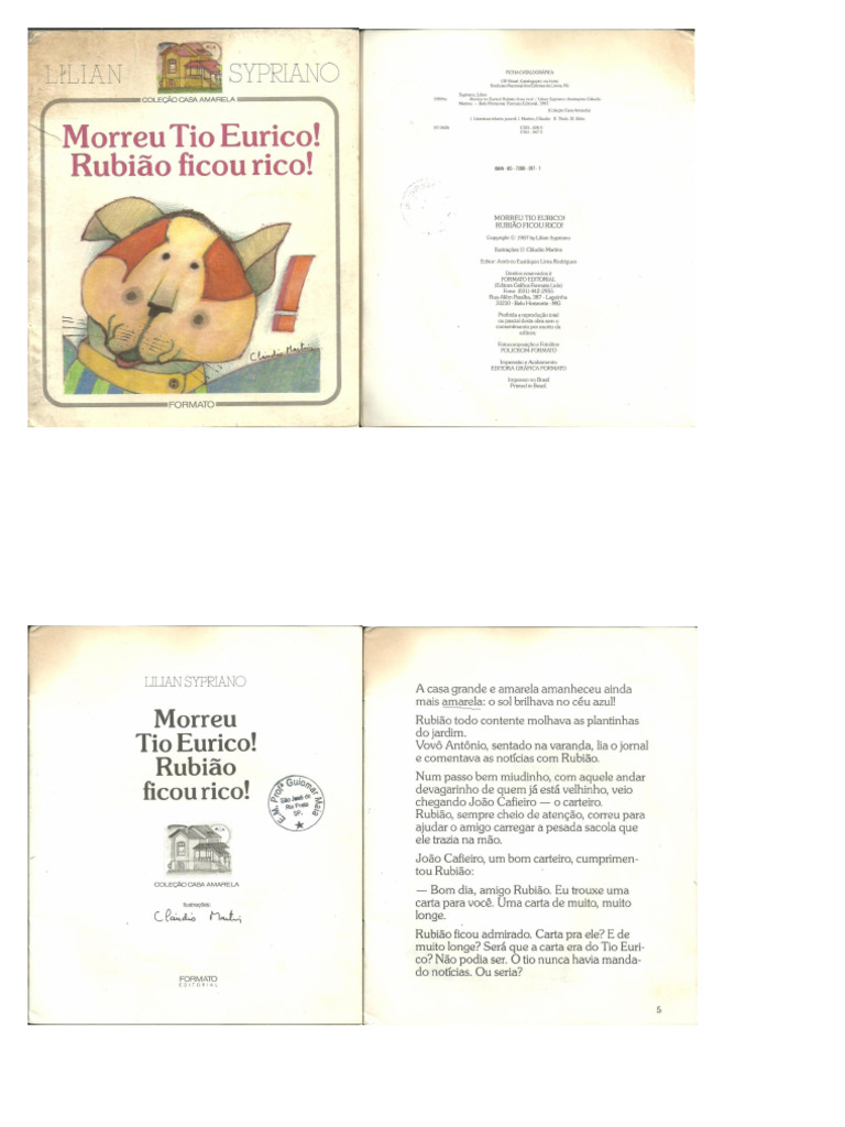 Morreu Tio Eurico! Rubião Ficou Rico! | PDF