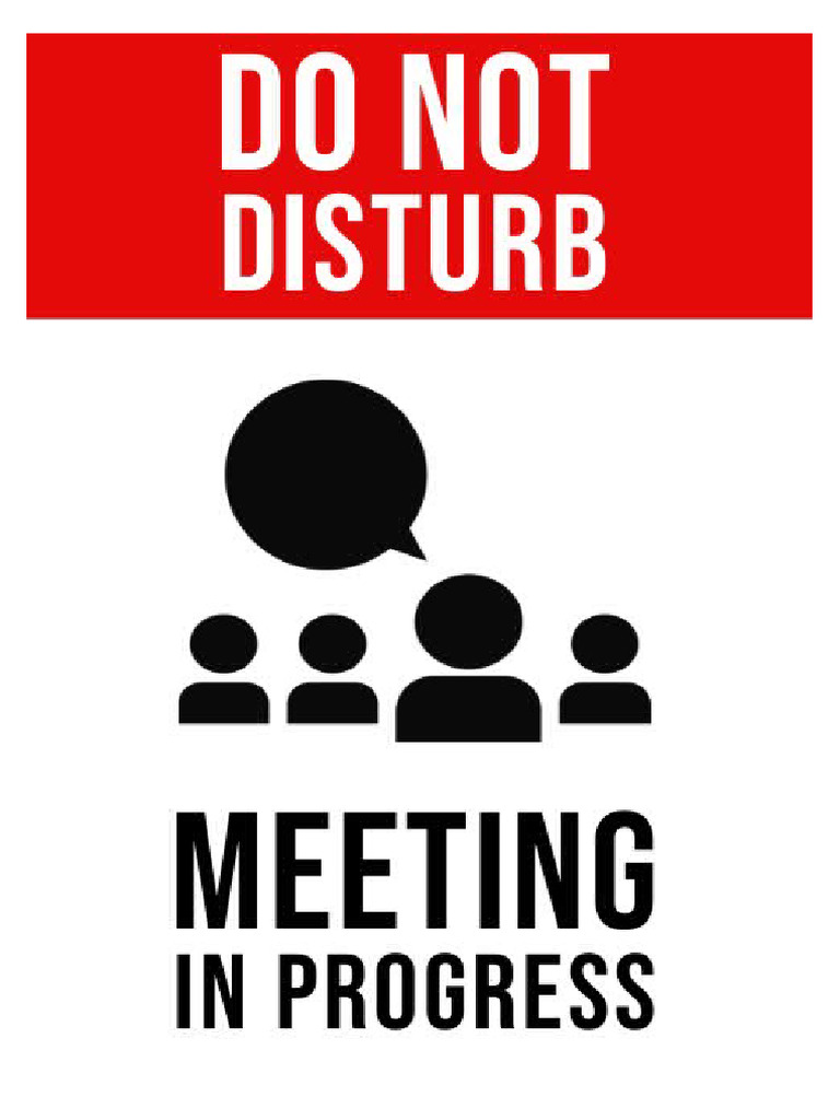 Do Not Disturb 4 | PDF