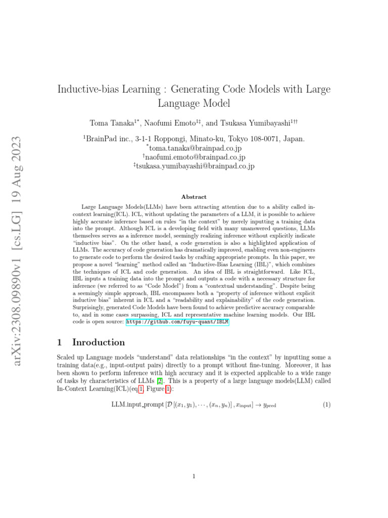 Inductive-bias Learning | PDF | Machine Learning | Statistical Classification