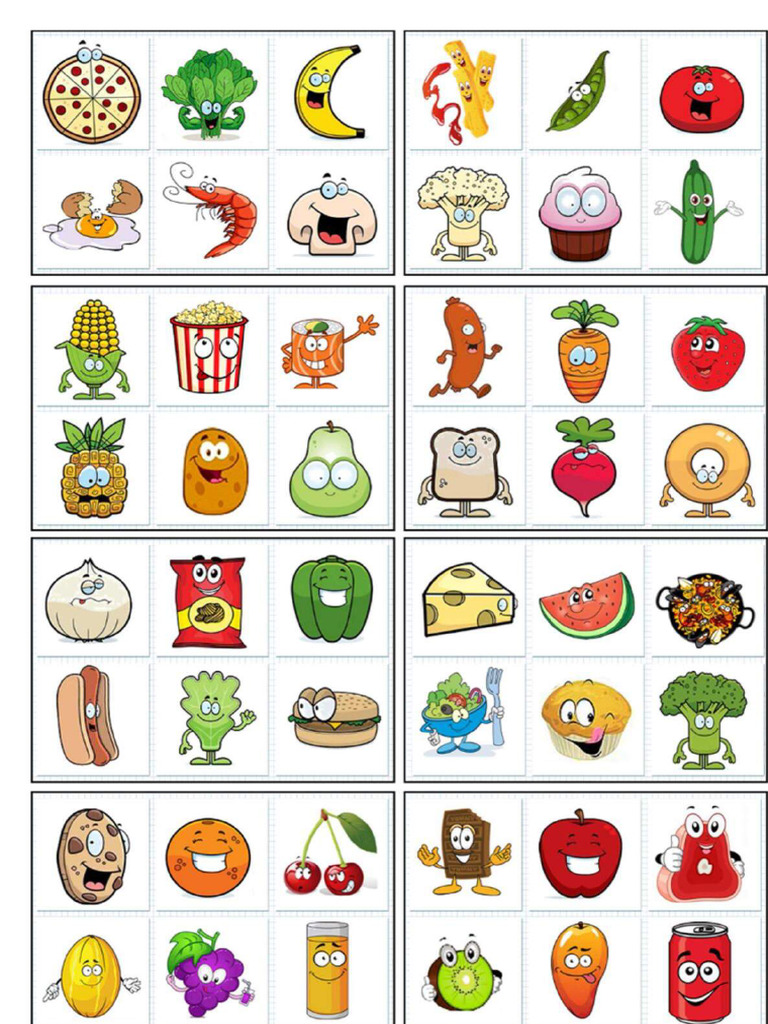 Food Bingo | PDF