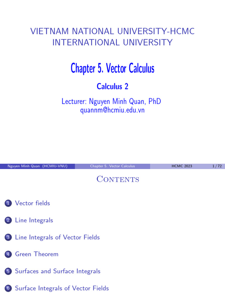 Cal2 Chapter5 Handout2023 | PDF | Integral | Mathematical Objects