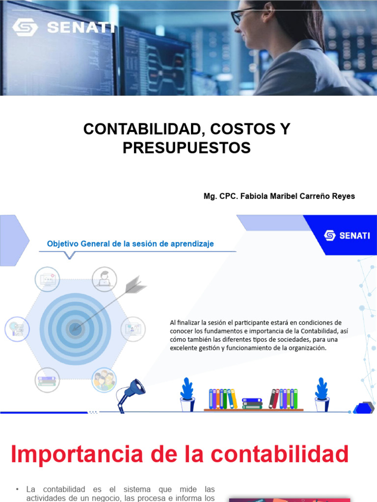 SESION 1 CONTABILIDAD COSTOS Y PRESUPUESTOS | PDF | Contabilidad | Business
