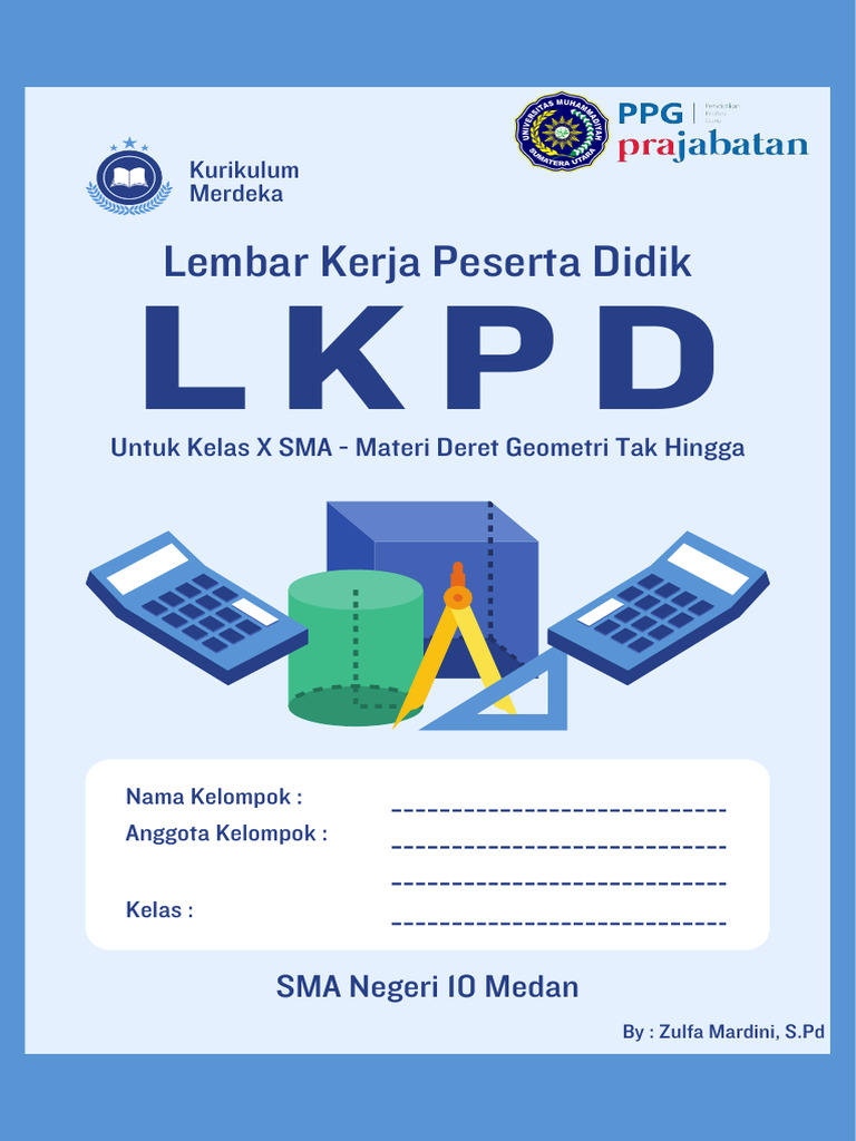 LKPD Deret Geometri Tak Hingga SMAN 10 Medan | PDF