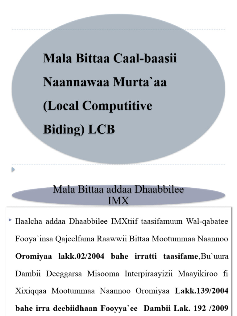 Presentation IMX | PDF