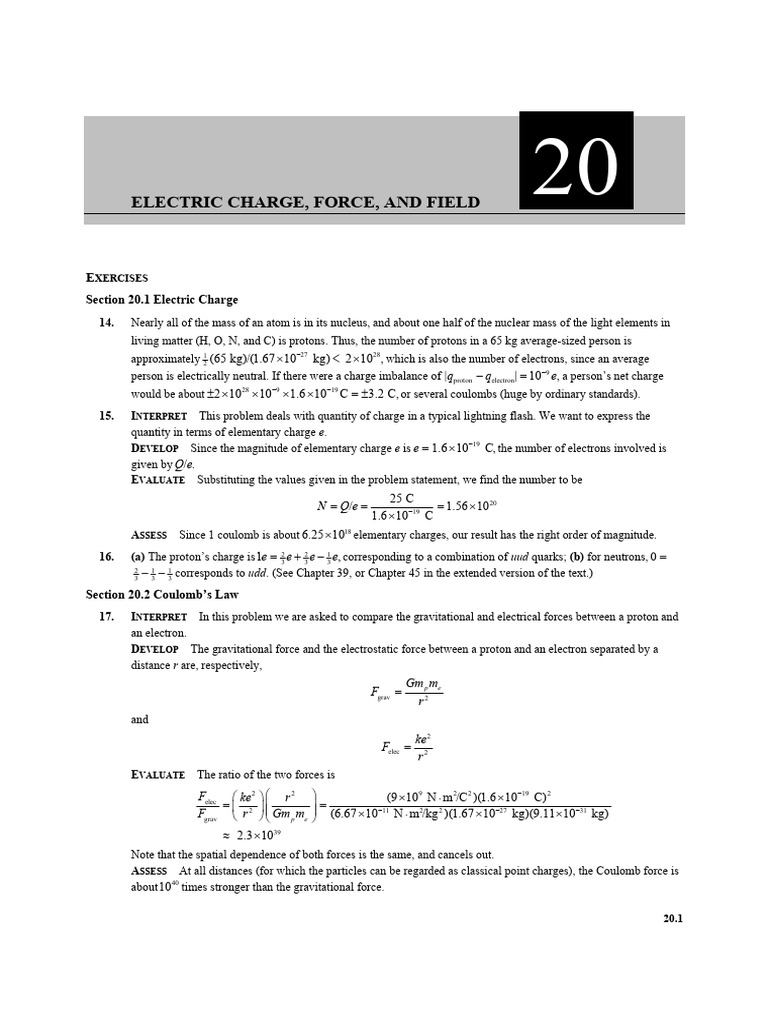 핵심물리학 4판 20~28장 | PDF | Electric Field | Force