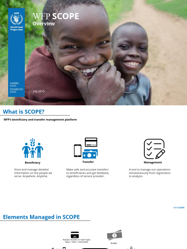 SCOPE Overview | Download Free PDF | Biometrics | Information