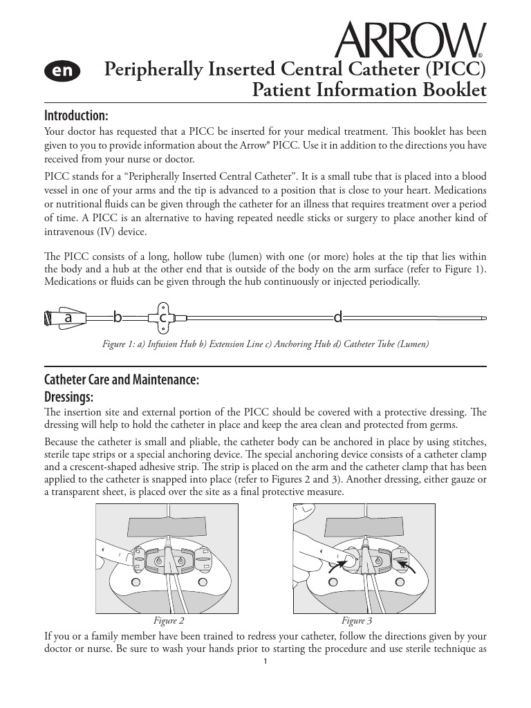 BOOKLET-PCTE-ARROW | PDF | Intravenous Therapy | Catheter