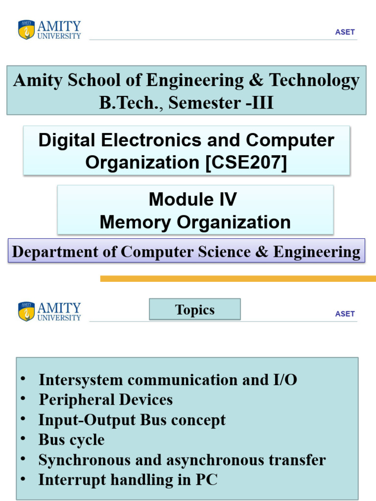 4.6 - Intersystem - Connection - and - I - O | PDF | Input/Output | Central Processing Unit