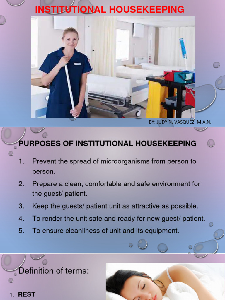2nd Topic Institutional Housekeeping | PDF | Housekeeping