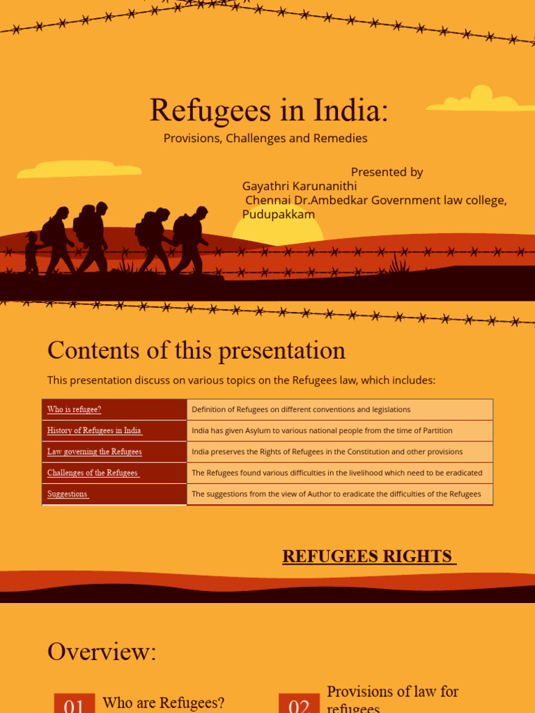 Refugees in India | PDF | Refugee | Justice