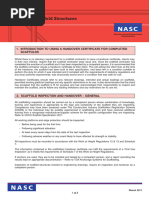 Scaffold Handover Certificate | PDF | Scaffolding