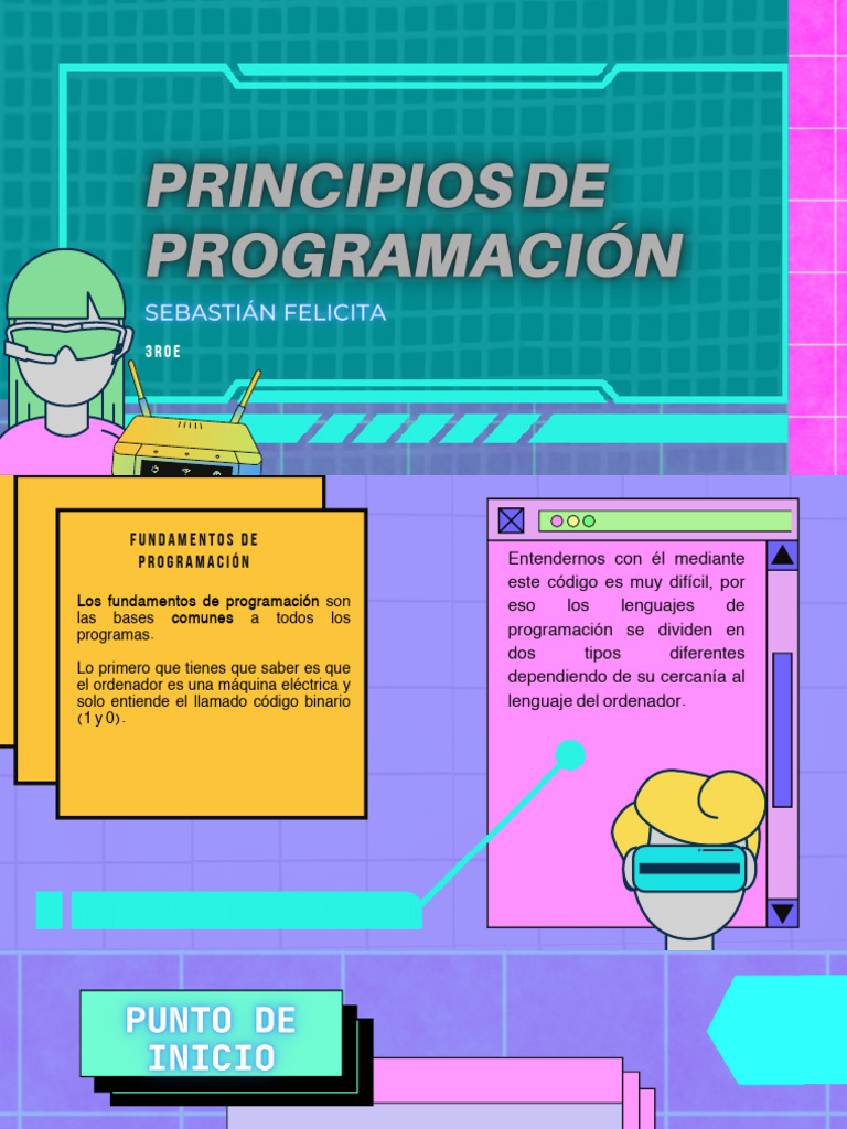 Principios de Programación Felicita Sebastian Coronel Sergio | Descargar gratis PDF | Programa ...