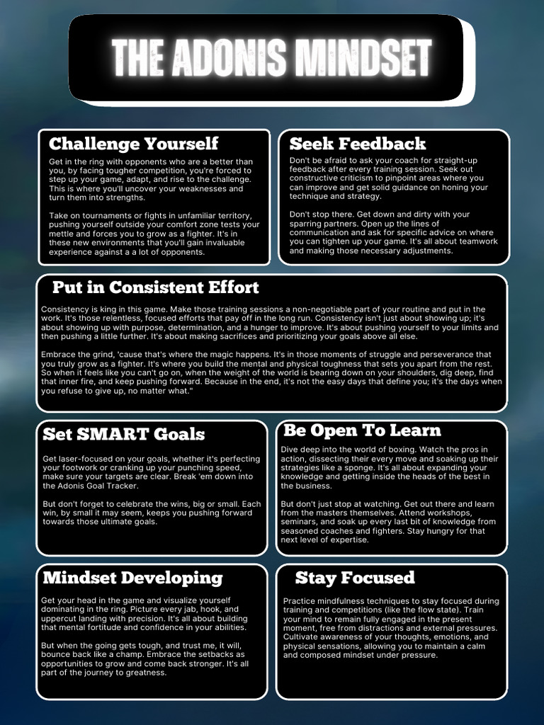 Building a Winning Mental Mindset | PDF | Psychology | Cognition