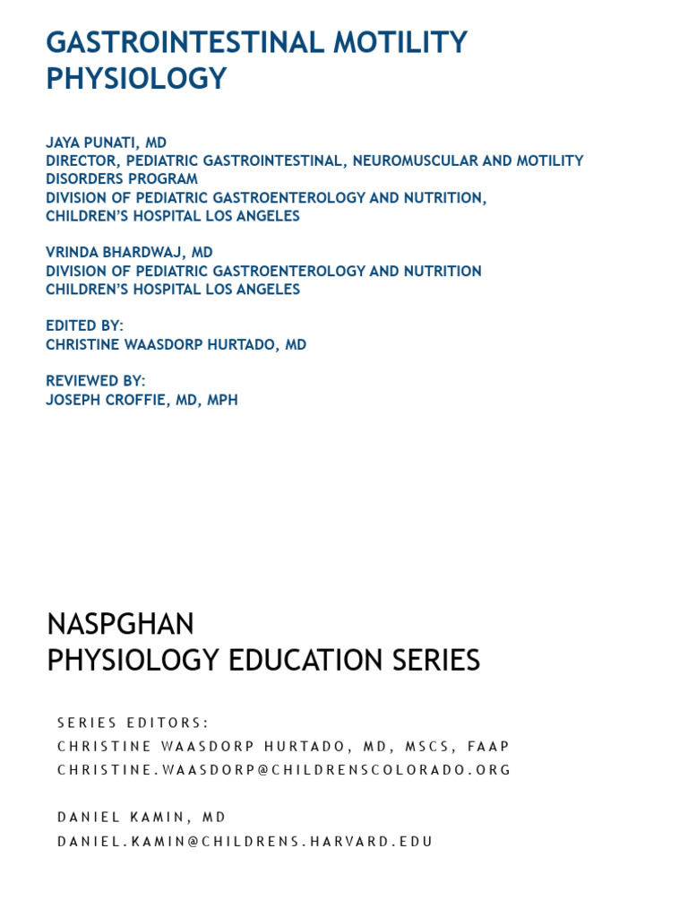 Motility | PDF | Stomach | Gastrointestinal Tract