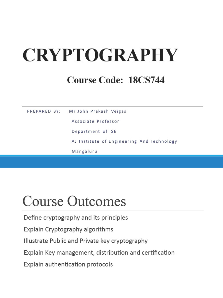 Module 3 | Download Free PDF | Public Key Cryptography | Key (Cryptography)