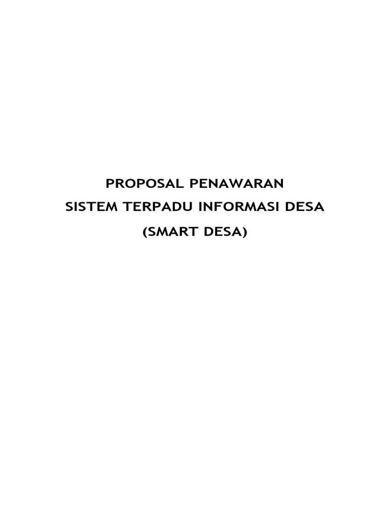 Iqbal - Nunukan - Bukit Aru Indah - Proposal Penawaran | PDF