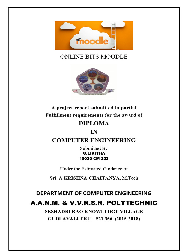 CM 450 | PDF | Moodle | Computing