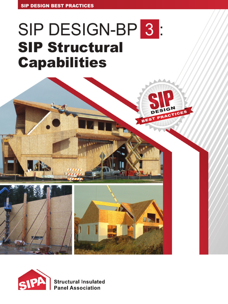 SIP Design Guide for Professionals | PDF | Framing (Construction) | Lumber