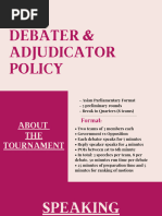 Guide To WSDC Format | PDF | Argument | Truth