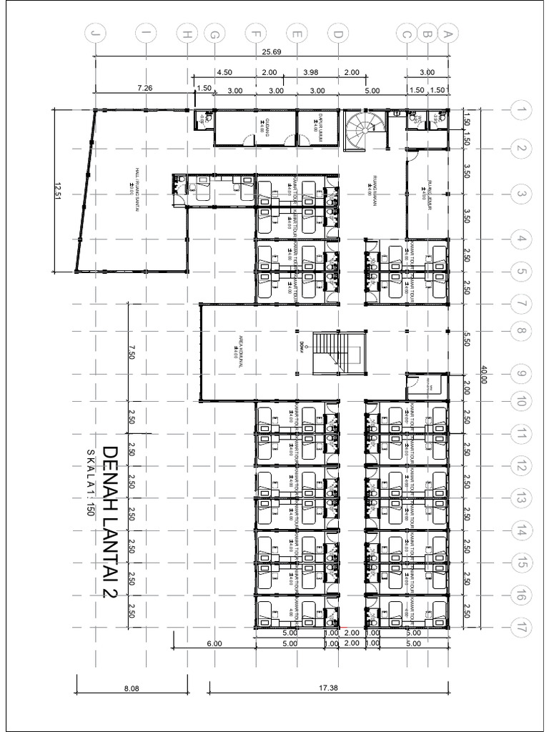 Denah 2 | PDF