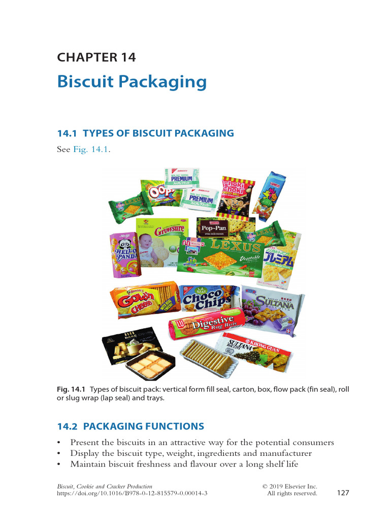 Packaging of Biscuits 1 | PDF | Materials | Secondary Sector Of The Economy