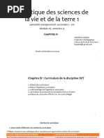 Cours Didactique APPLIQUEE SVT Kenitra | PDF | Enseignement | Pédagogie