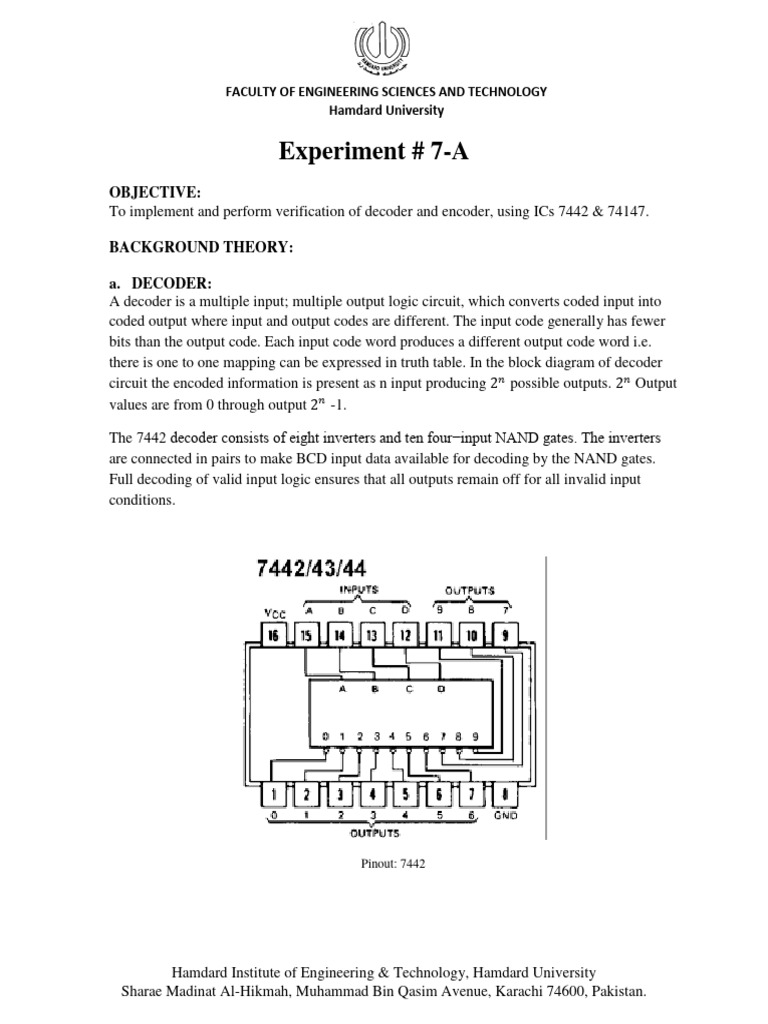 Lab 7 - 10 Manual | PDF | Logic Gate | Computer Engineering
